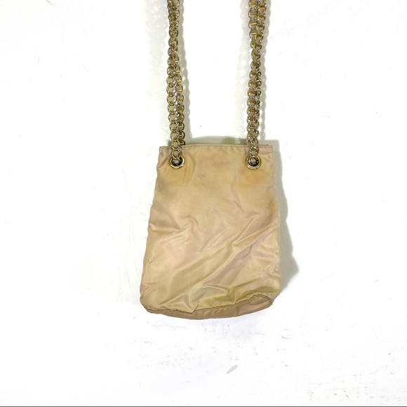 Prada | Bags | Prada Borsa In Tessuto Catena Panna Made In Italy ...